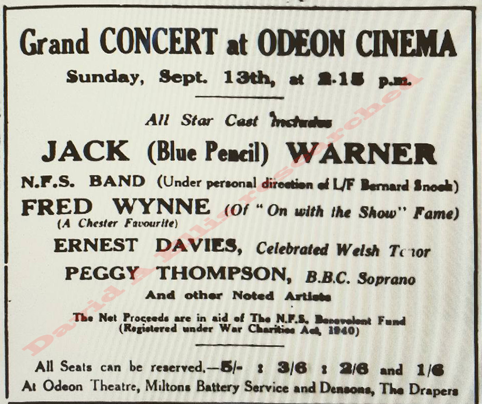 Odeon Publicity - Chester Cinemas